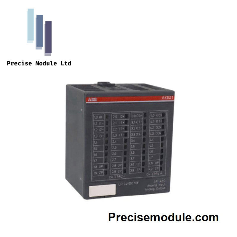 ABB AX521 Analog I/O Module 12 Month Warranty – Precise Module Ltd.